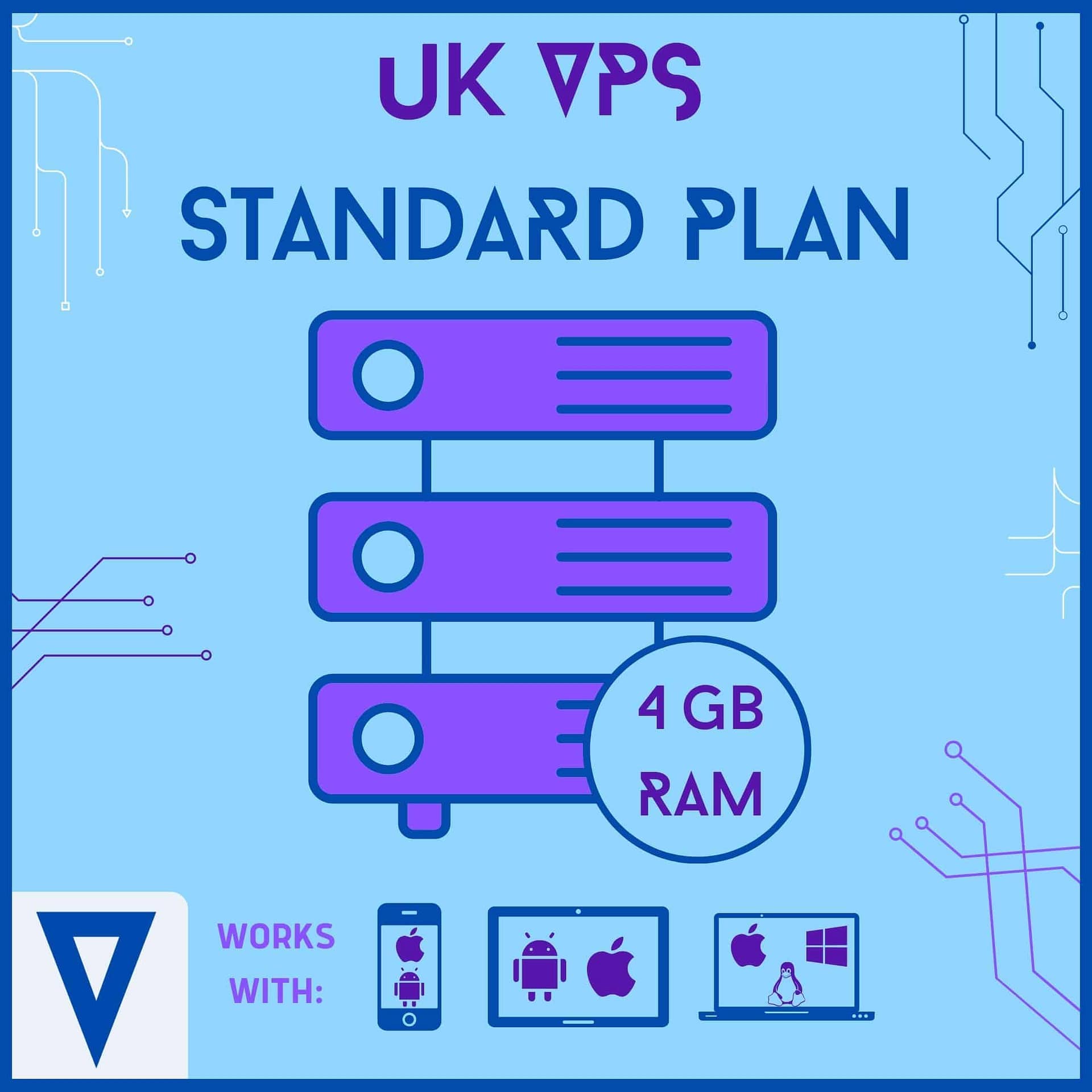 UK VPS Standard Plan - 4 GB | VPS4BETTING